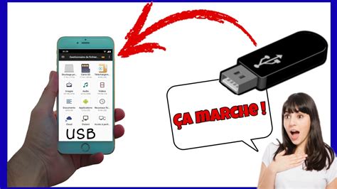 Tuto Comment mettre un clé USB sur téléphone YouTube