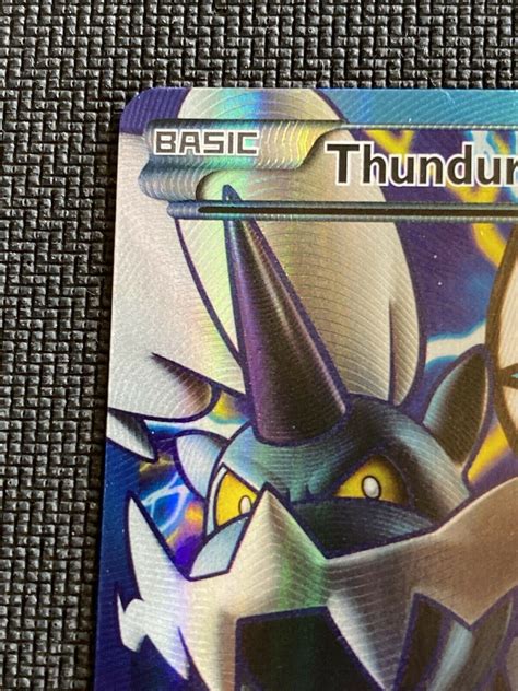 Thundurus Ex Plasma Freeze Ultra Rare Full Art Pokemon