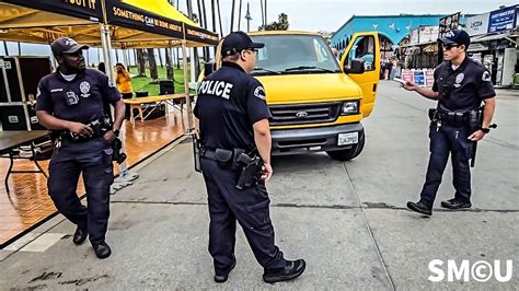 LAPD Issues Advisal To Scientology Group For Driving Van On Venice