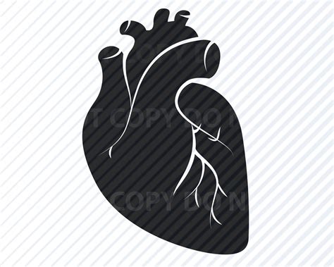 Silhouette Clip Art Silhouette Files Heart Stencil Lost Images