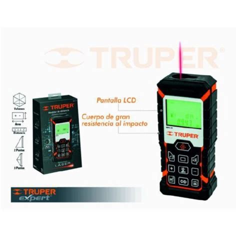 Truper Medidor Laser Distancia Mts