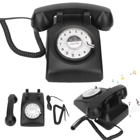 Retro Przewodowy Telefon Obrotowy Wybieranie Niska Cena Na Allegro Pl
