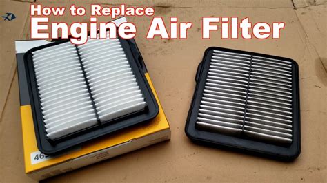 How To Replace Engine Air Filter Chevy Malibu 2008 2012 YouTube