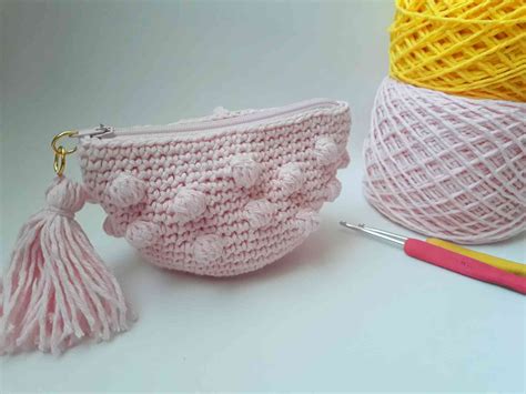 Monedero Burbuja Tutorial Para Tejer Un Monedero A Crochet Paso A Paso