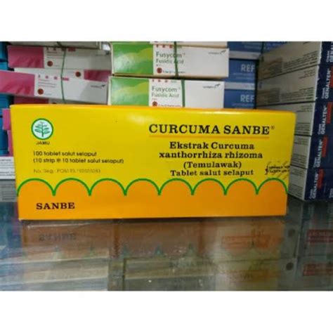 Jual Curcuma Sanbe BOX Shopee Indonesia