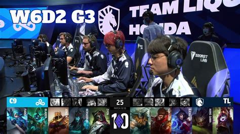 C9 Vs TL Week 6 Day 2 S12 LCS Summer 2022 Cloud 9 Vs Team Liquid