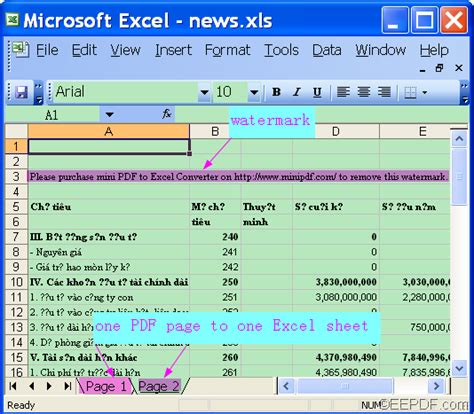 how to convert contents from pdf to excel eepdf knowledge base