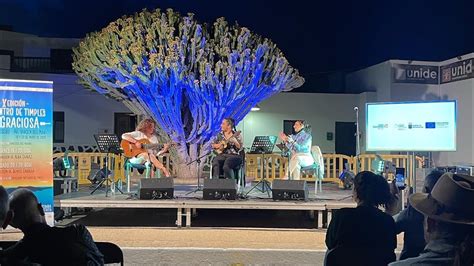 Concierto de Alba Chávez trío en el X festival de timples de la