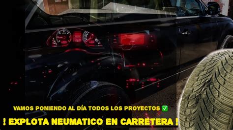 REVIENTA NEUMATICO EN CARRETERA AUDI Q7 Y LO PONEMOS A FUNCIONAR