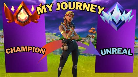 I Reached Unreal In Og Fortnite And This Was My Journey Youtube