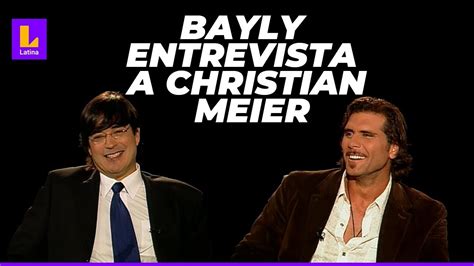 JAIME BAYLY En Vivo Con CHRISTIAN MEIER ENTREVISTA COMPLETA YouTube