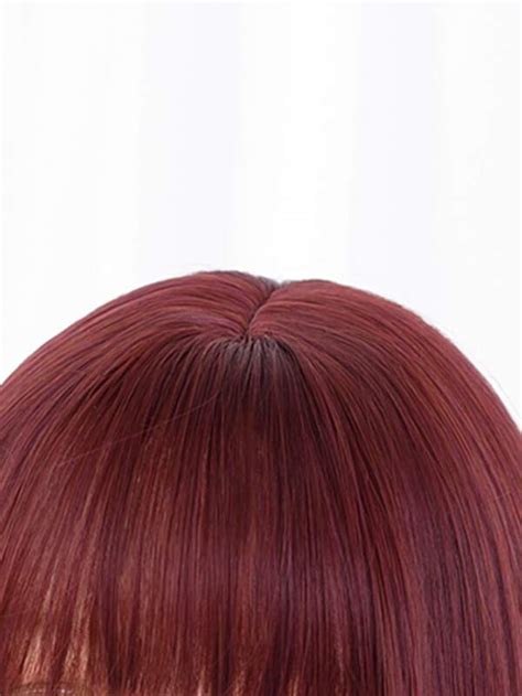 Long Straight Synthetic Wig With Bangs SHEIN USA