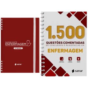 Livraria Odontomedi Sanar Note Enfermagem 3ª Edição 1 500 Questões