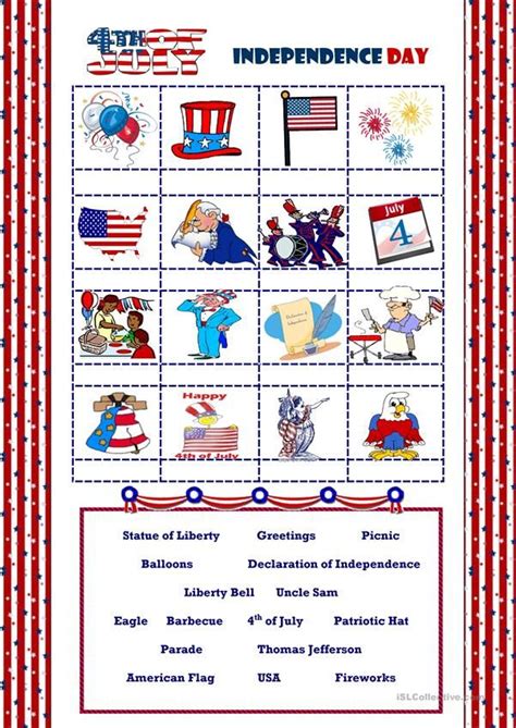 The Declaration Of Independence Worksheets