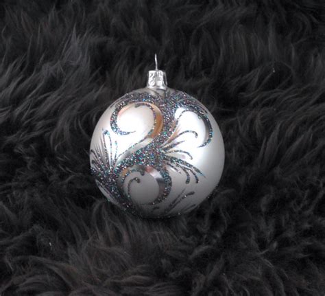 Ornament antracit Vánoční ozdoby LYRA decor s r o