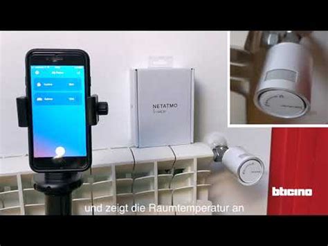 Thermostat Smarther with Netatmo Verknüpfung des Thermostats mit