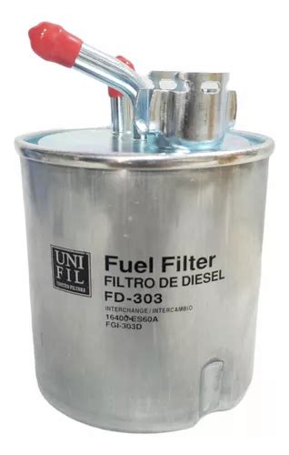 Filtro De Diesel Nissan Urban Cabstar Nv350 2 5 3 0l Fd 303 Envío gratis