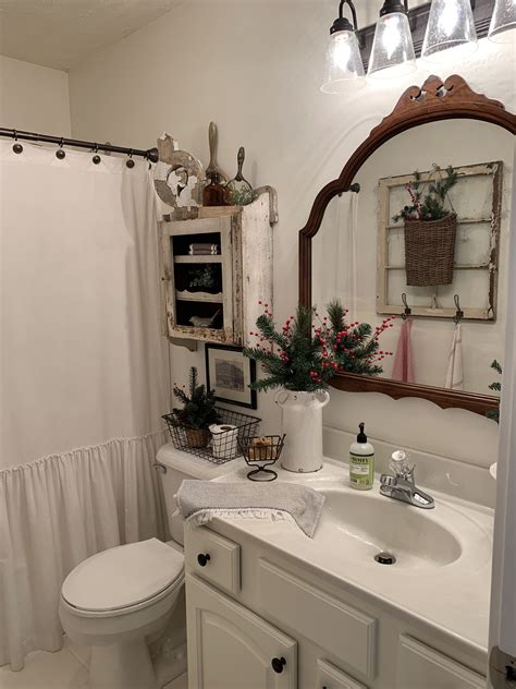 Bathroom Farmhouse Style Cottage Bathroom Country Bathroom Rustic
