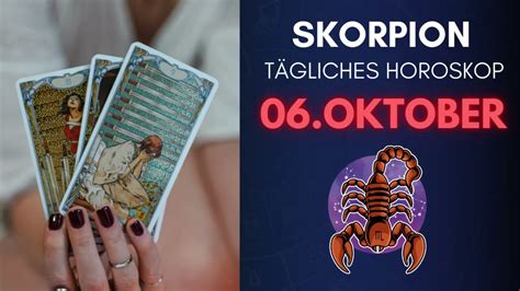Horoskop Skorpion 6 Oktober 2022 YouTube