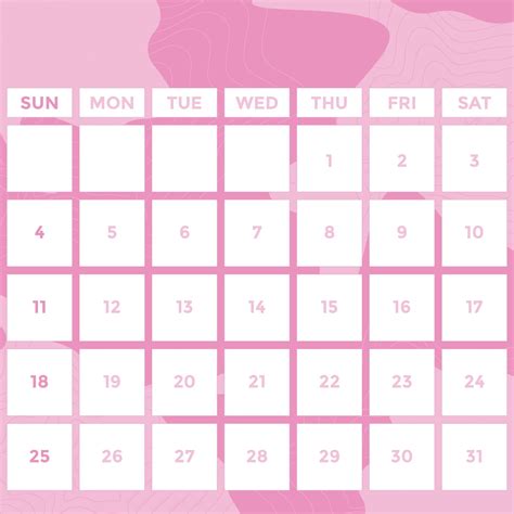 10 Best Monthly Calendar Printable Artofit