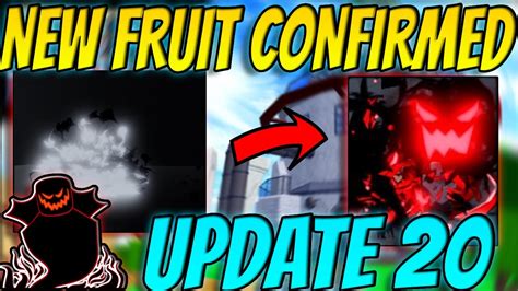 Update 20 New Fruit Rework Awakening Confirmed Sneak Peek Blox