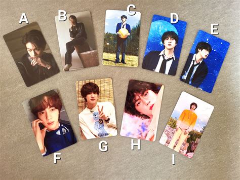 BTS The Astronaut Jin Photocards Full Set And POB Etsy