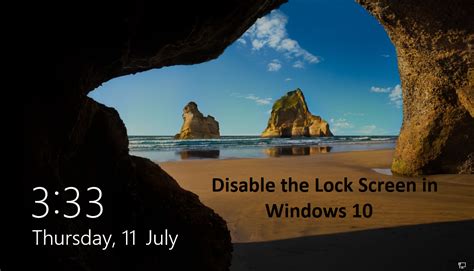 Deshabilitar la pantalla de bloqueo en Windows 10 GUÍA
