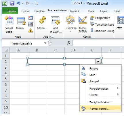 Cara Membuat Form Di Excel