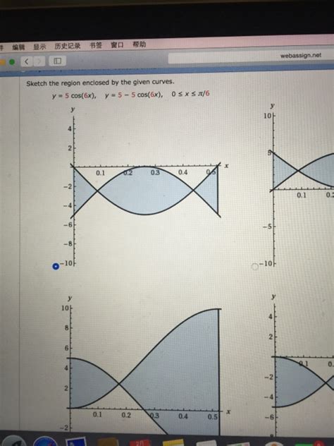 solved sketch the region enclosed by the given curves y