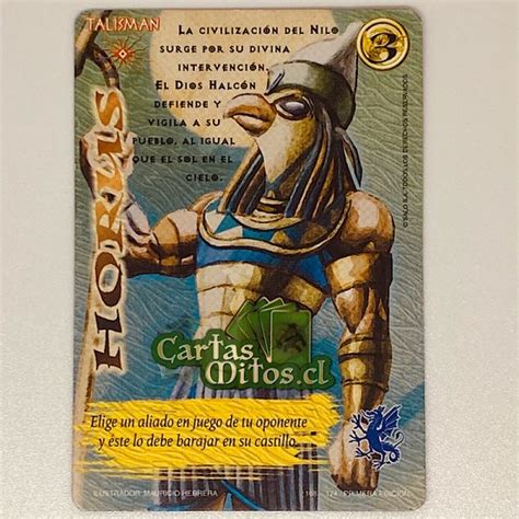 168 174 Horus Mitos Y Leyendas El Reto Extensión Cartas Mitos
