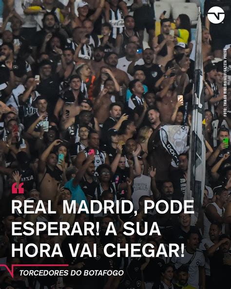 TNT Sports BR on Twitter E teve provocação Torcedores do Botafogo