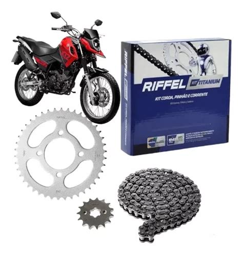 Kit Relacao Xtz 150 Crosser 2014 2015 2016 2017 2018 2019