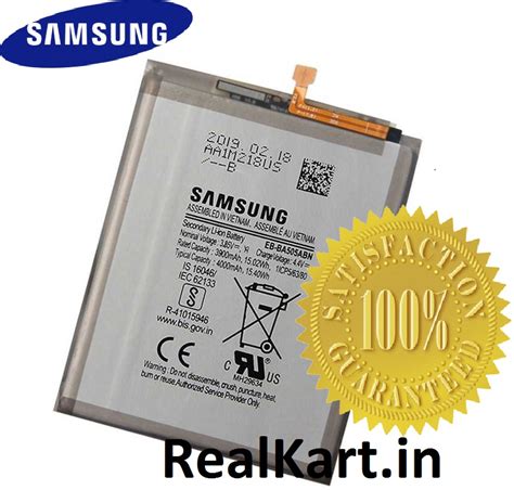 Original EB BA505ABN Battery For Samsung Galaxy A50 A505F SM A505F