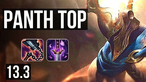 PANTHEON Vs DARIUS TOP 6 Solo Kills 10 2 4 400 Games Godlike
