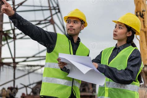 Construction Manager Working