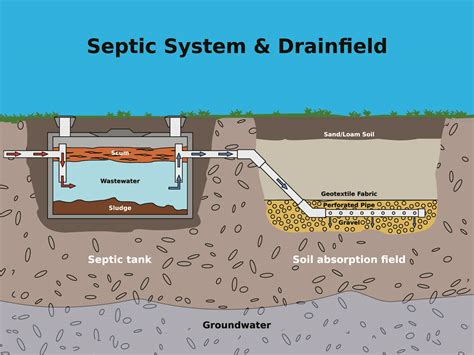 Septic Tank And Drain Field Diagram