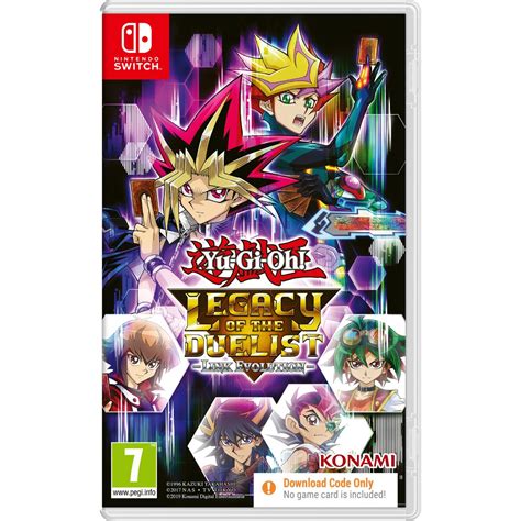 KONAMI NSW Yu Gi Oh Legacy Of The Duelist Link Evolution Code In A