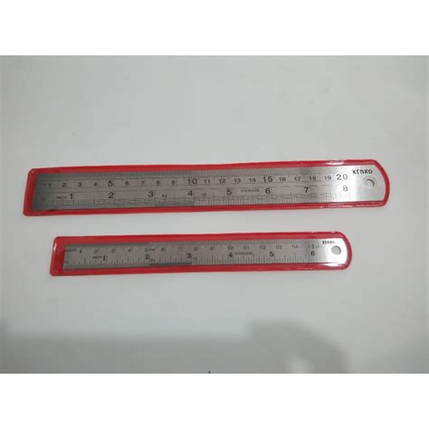 Jual Penggaris Besi Kenko 15 20 30 CM Shopee Indonesia
