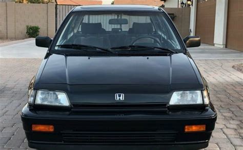 Survivor 1987 Honda Civic Si With Just 15 475 Miles Barn Finds