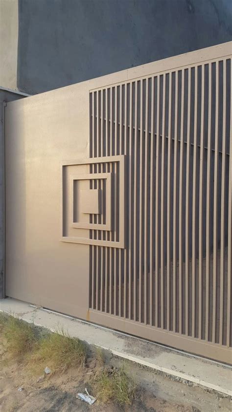 Modern And Latest Design Metal And Aluminium Main Gate For Home Gate