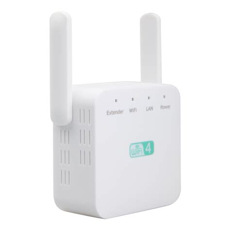 Répéteur WiFi 300 Mbps 2 4 Go 1 port réseau RJ45 amplificateur de