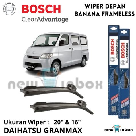 Jual WIPER DEPAN MOBIL DAIHATSU GRANMAX GRAN MAX GRAND MAX Frameless