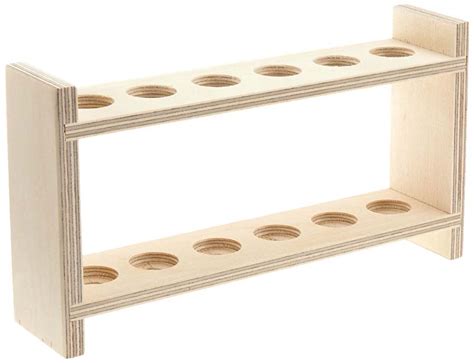 Reagenzglasgestell Holz 5800970 Chemie Glaswaren