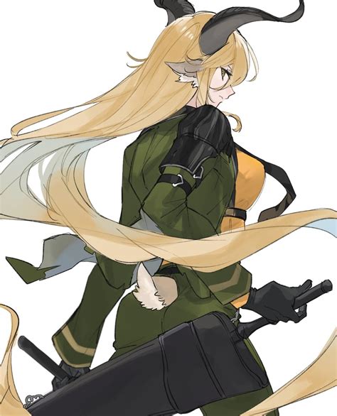Degenbrecher Arknights Drawn By Yakota Usuk Yako Danbooru