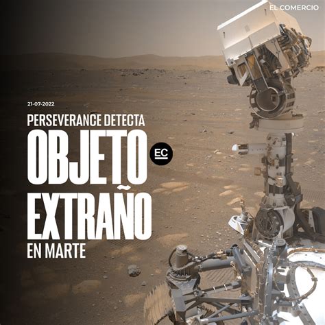 El Comercio on Twitter El robot Perseverance de la NASA encontró