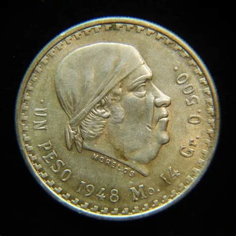 Moneda Un Peso Morelos Cacheton Plata Elije Uno Meses Sin