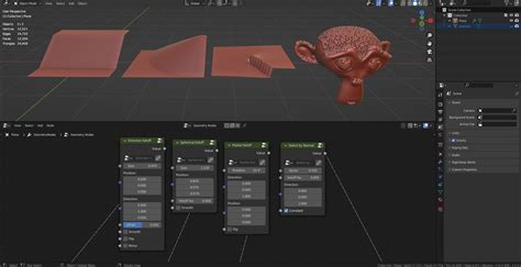 How To Deform Geometry With A Curve In Geometry Nodes Similar To An