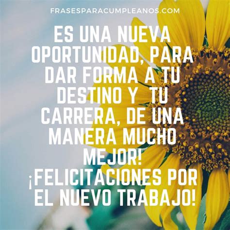 Tarjetas De Felicitaciones Por Un Nuevo Empleo Frases De