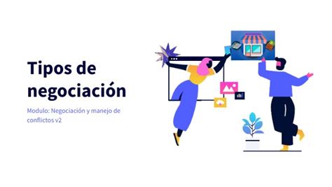 Tipos de negociación