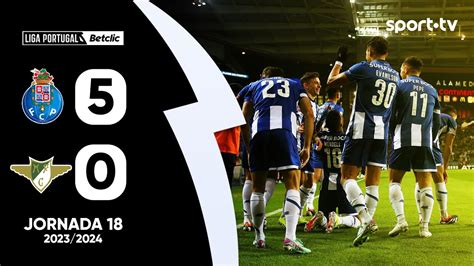 Resumo FC Porto 5 0 Moreirense Liga Portugal Betclic Sport Tv